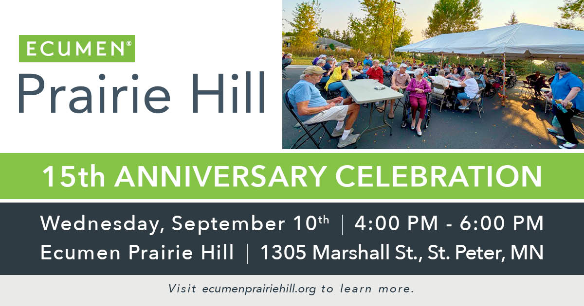 15th Anniversary Celebration | Sept. 10th (4:00pm-6:00pm) @ Prairie ...